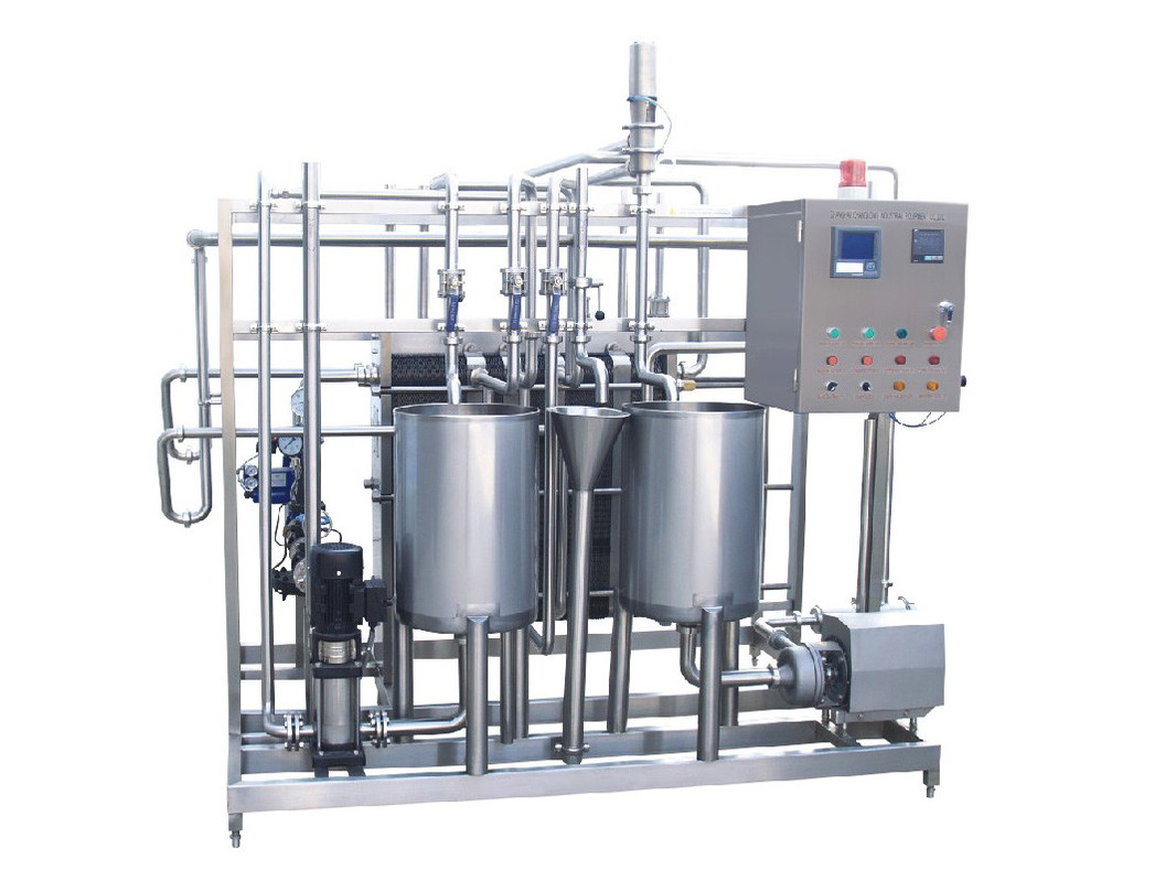 50t / h Food Sterilization Equipment Milk Pasteurization Machine With Touch Screen Display
